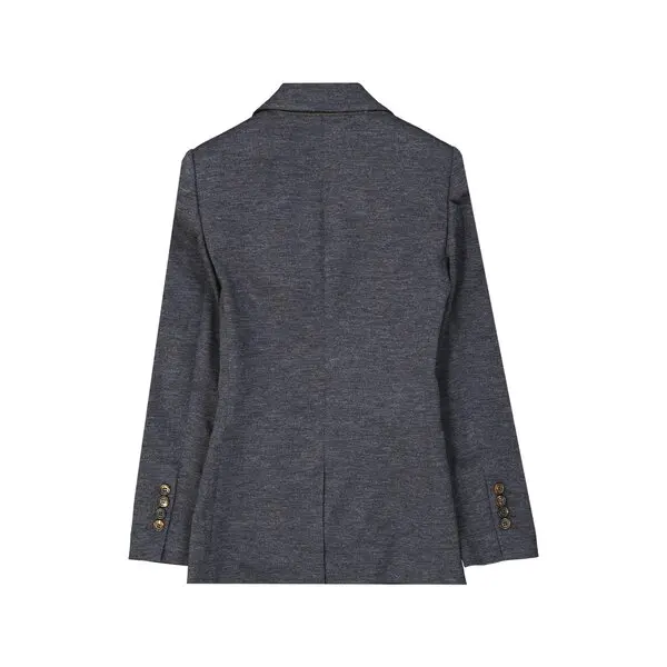 Brunello Cucinelli Wool Blazer - Gray