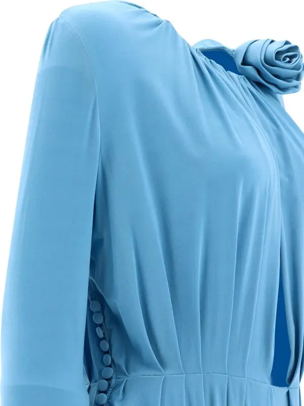 Magda Butrym Midi Jersey Dress