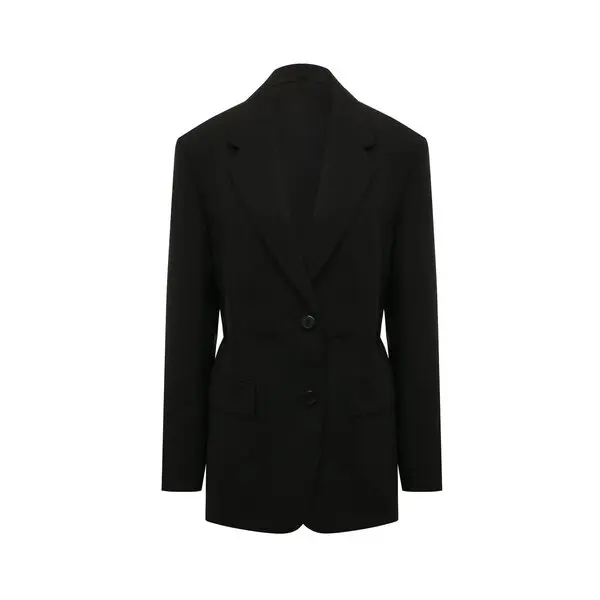 Prada Fleece Wool Jacket - Black