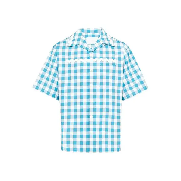 Prada Checked Cotton Shirt
