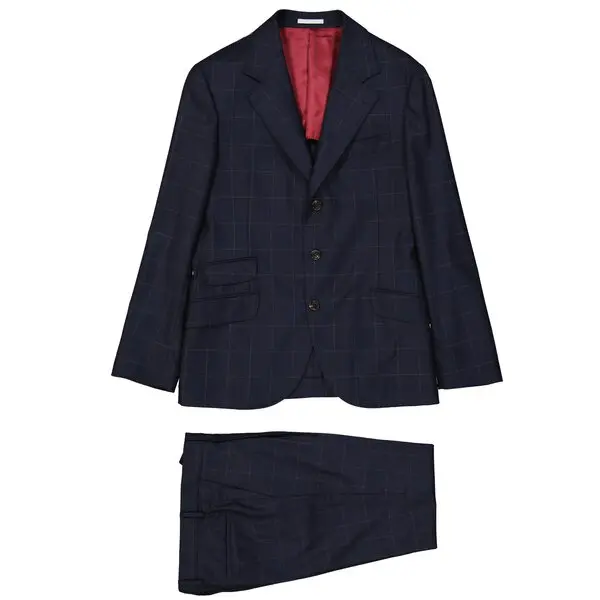 Brunello Cucinelli Wool Suit - Blue