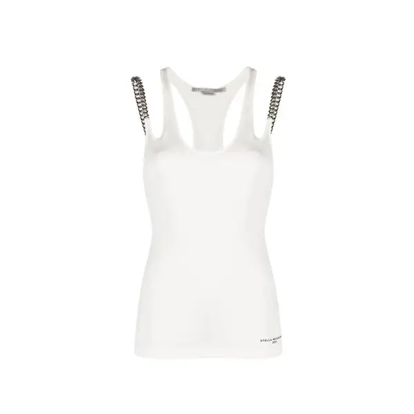 Stella McCartney Falabella Chain Top - White