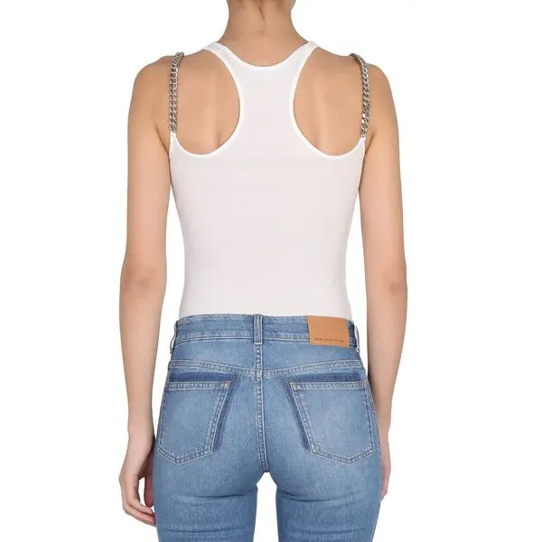 Stella McCartney Falabella Chain Top - White