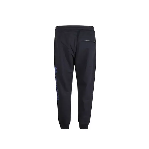 Alexander McQueen Alexander Mc Queen Cotton Logo Sweatpants - Blue