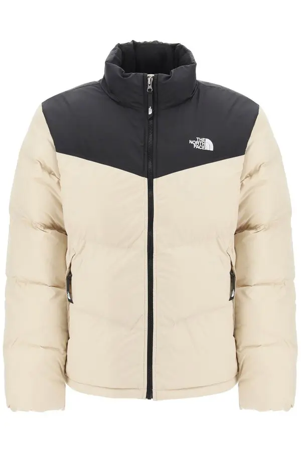 The North Face Saikuru Short Puffer Jacket - Beige