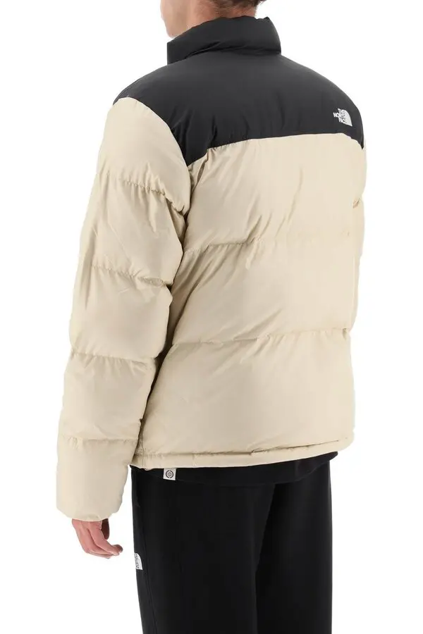 The North Face Saikuru Short Puffer Jacket - Beige
