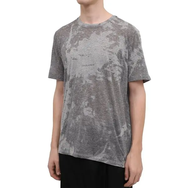 Saint Laurent Logo Cotton T Shirt