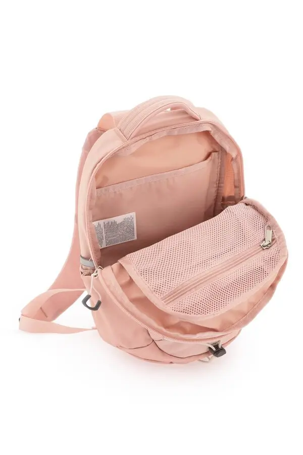 north face borealis pink backpack The Women's Moss Dark Heather/Gardenia White This pack is just as comfortable in the hallways as is during travel thanks to the FlexVent suspension The North Face Mini Borealis