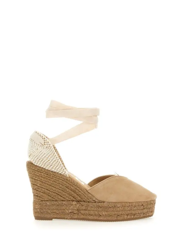 Manebí Wedge Espadrilles - Beige