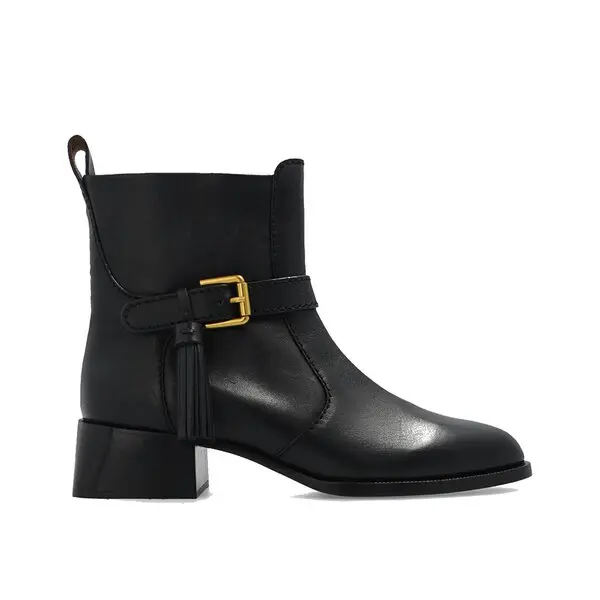 See By Chloé Lory Leather Ankle Boots