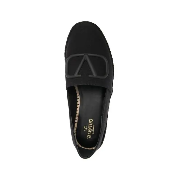 Valentino Garavani Canvas Espadrilles - Black