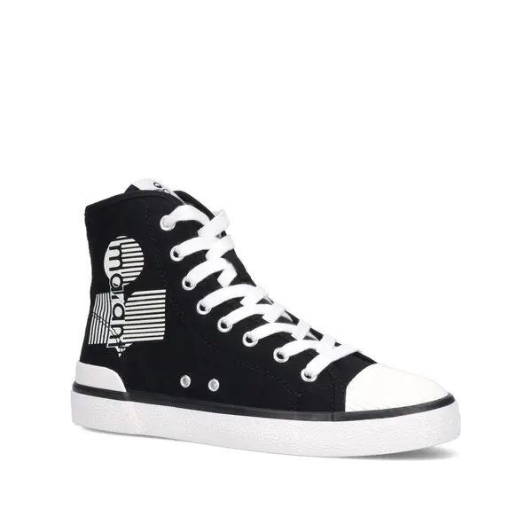 Isabel Marant Canvas Sneakers - Black