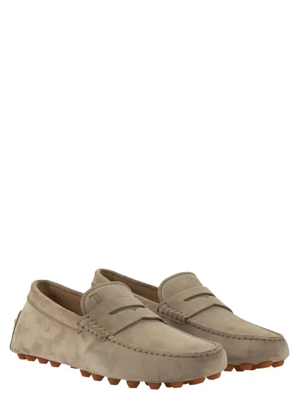 TOD'S Suede Moccasin Moccasin