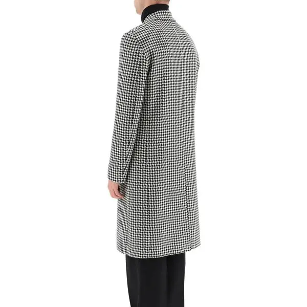 Alexander McQueen Pied De Poule Wool Coat