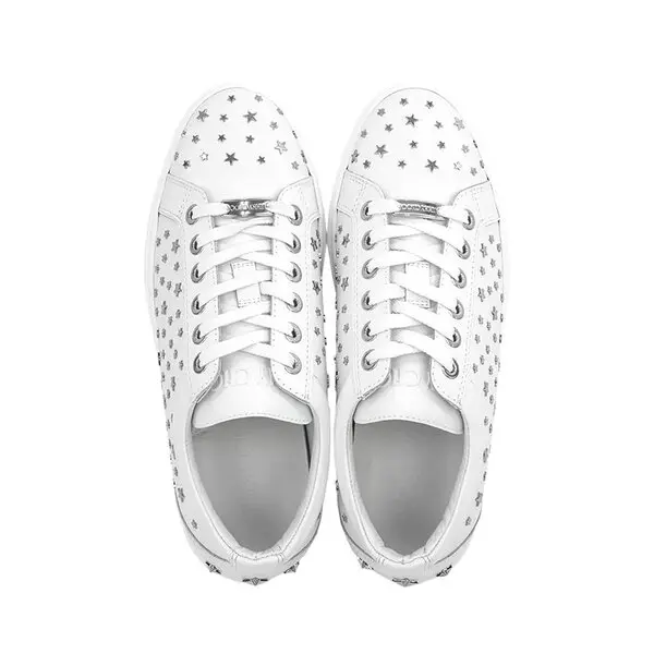 JIMMY CHOO C Star Leather Sneakers