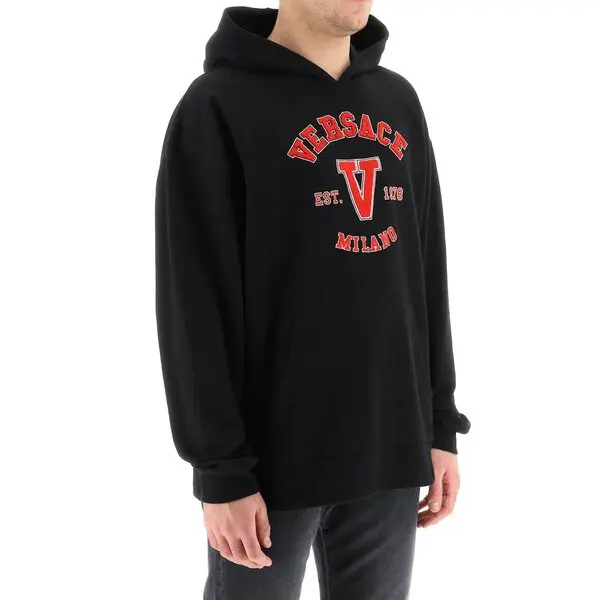 Versace Varsity Hooded Sweatshirt