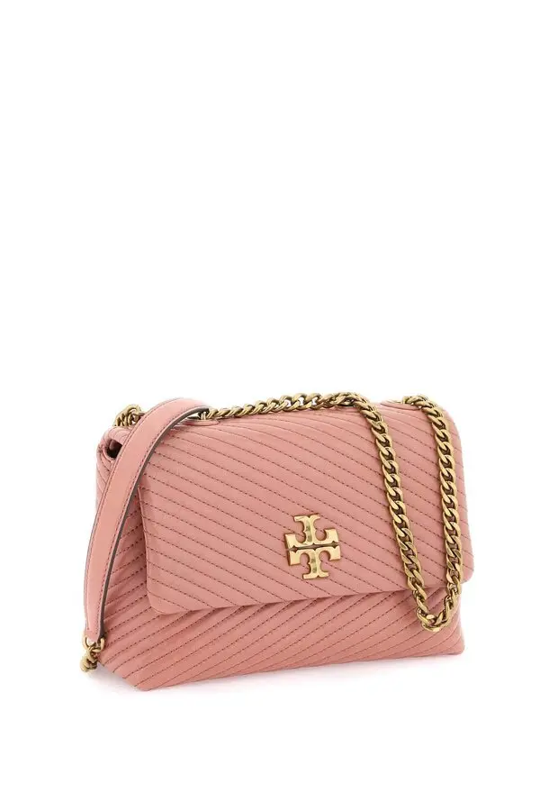 Tory Burch Matelasse Kita Moto Shoulder Bag