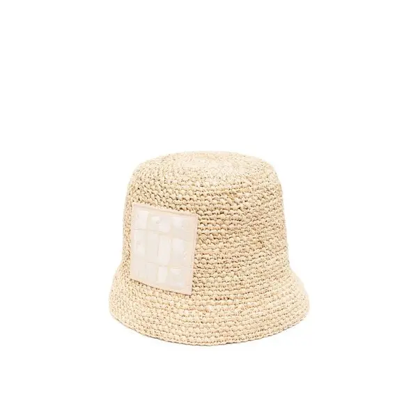 Jacquemus Le Bob Ficiu Bucket Cap - Beige
