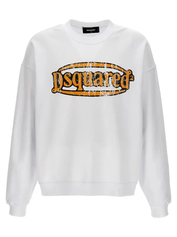 Dsquared2 Logo Sweatshirt - White