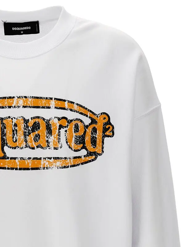 Dsquared2 Logo Sweatshirt - White