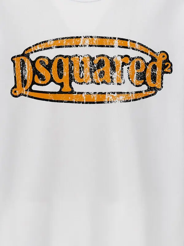 Dsquared2 Logo Sweatshirt - White