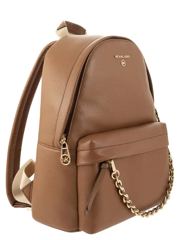 Michael Kors Slater Medium Leather Backpack