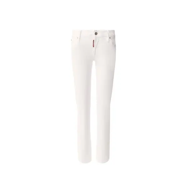 Dsquared2 Cotton Denim Jeans - White