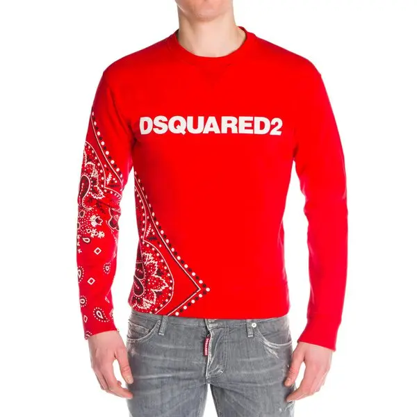 Dsquared2 Bandana Print Sweatshirt
