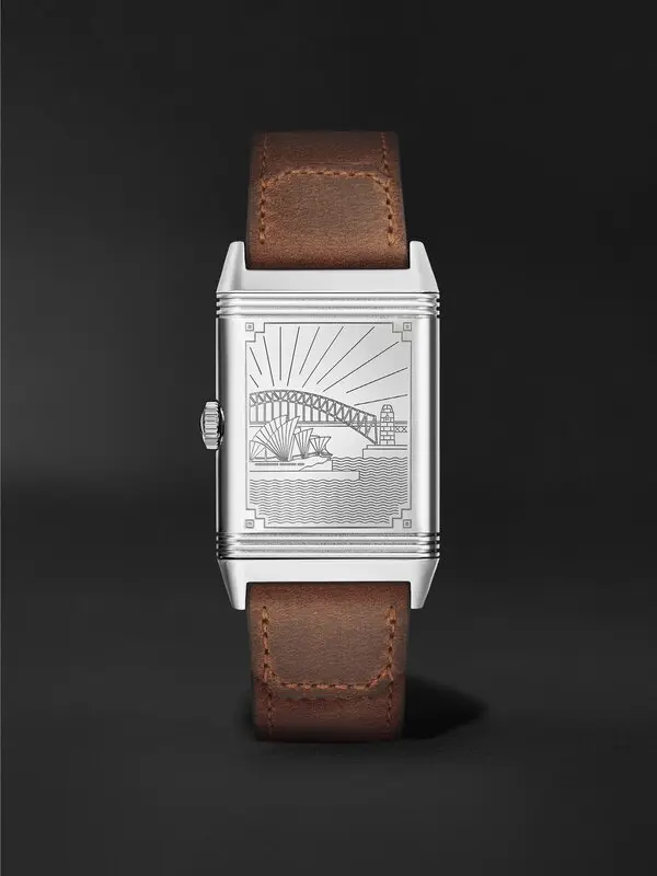 JAEGER-LECOULTRE Reverso Classic Small Seconds Sydney 45.6mm Watch - Silver
