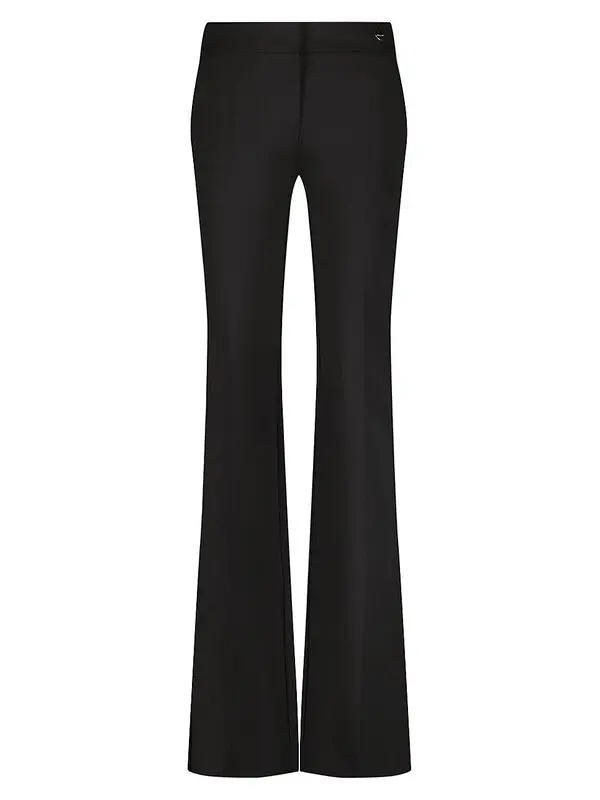 CALLAS MILANO Jules Stretch Jersey Fit And Flare Pant - Black