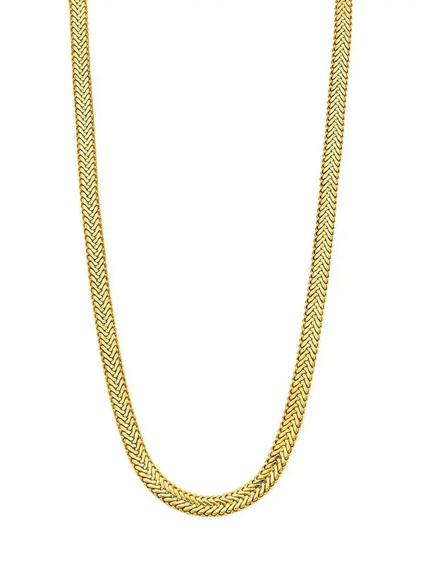 Sylvia Toledano 22k Gold-plated Snake Chain Necklace