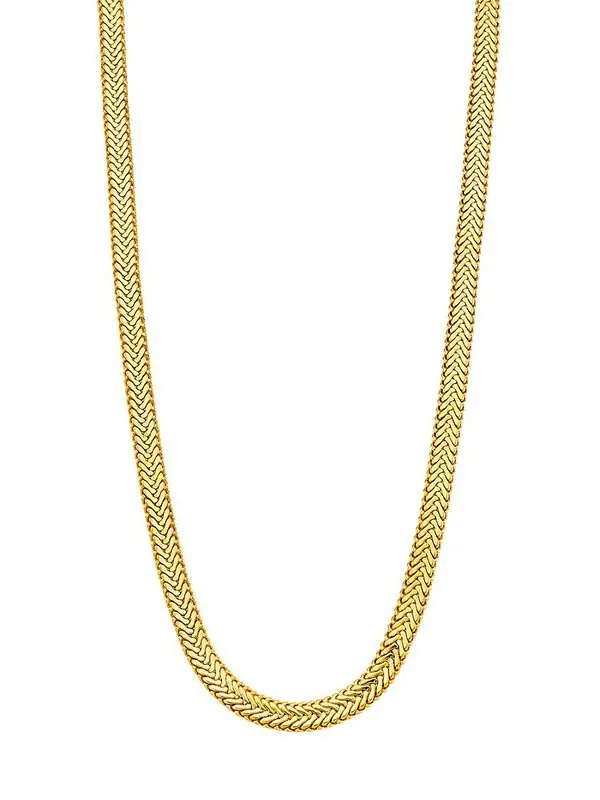 Sylvia Toledano 22k Gold-plated Snake Chain Necklace