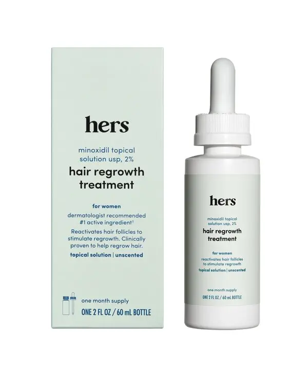 HIMS & HERS Hers Hair Regrowth Treatment Minoxidil 2% Topical Serum