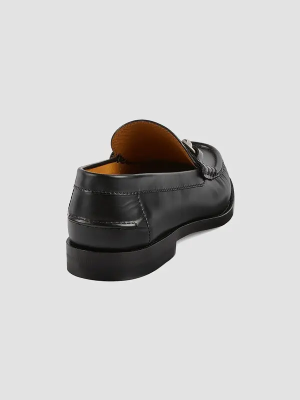 Gucci Kaveh Leather Moccasins