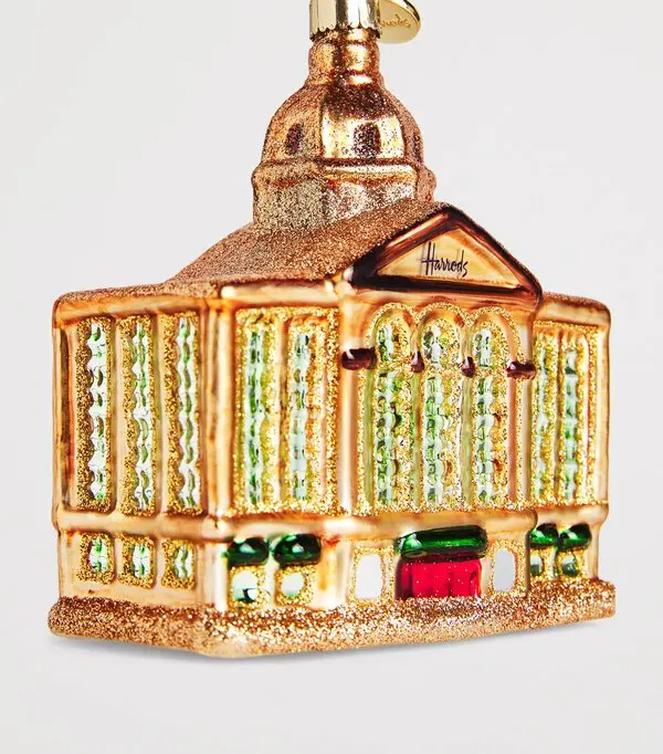 Harrods Knightsbridge Store Tree Decoration - Gold