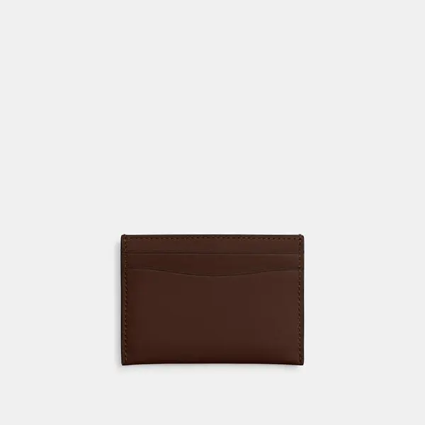 COACH Essential Card Case - Brass/maple