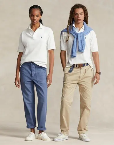 Polo Ralph Lauren Polo Shirt Size Cotton - White