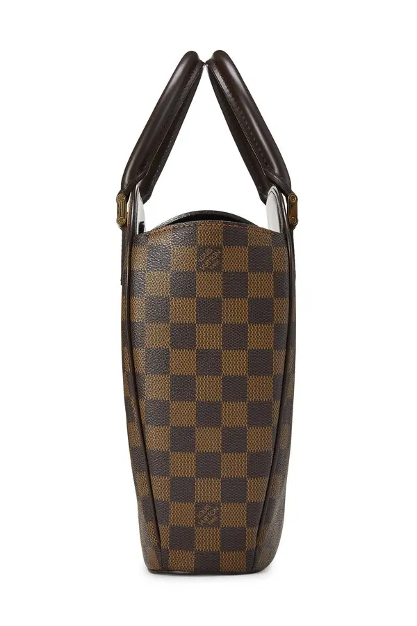 LOUIS VUITTON Damier Ebene Sarria Seau Top Handle Bag