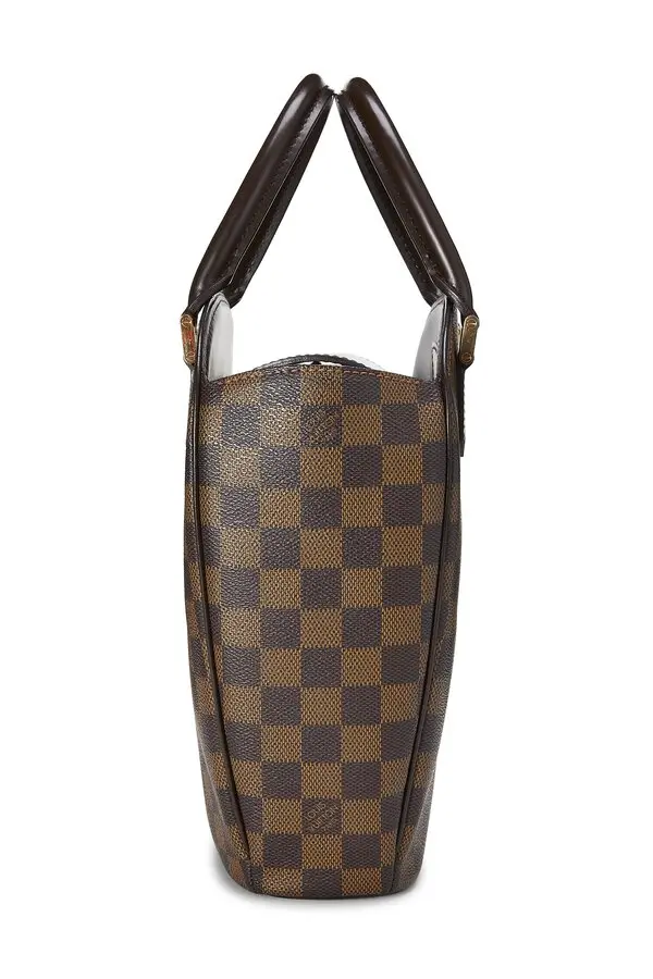 LOUIS VUITTON Damier Ebene Sarria Seau Top Handle Bag