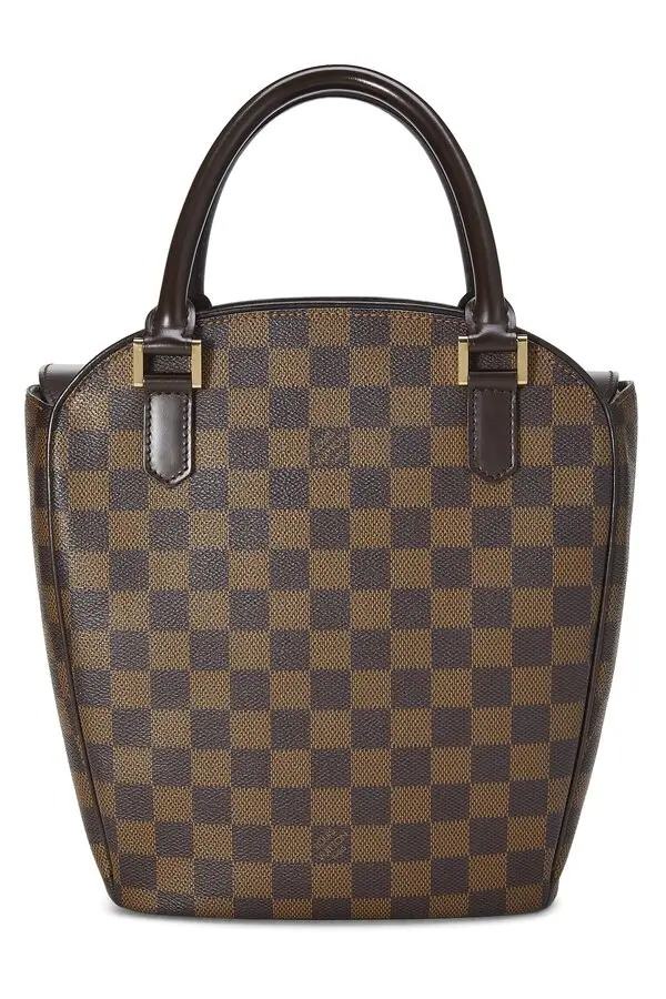 LOUIS VUITTON Damier Ebene Sarria Seau Top Handle Bag