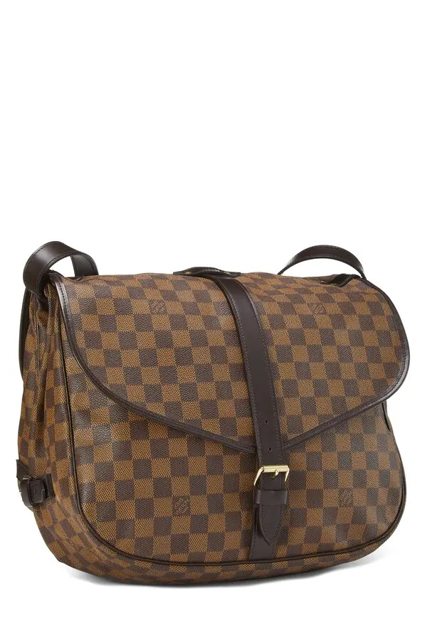 LOUIS VUITTON Damier Ebene Saumur 35