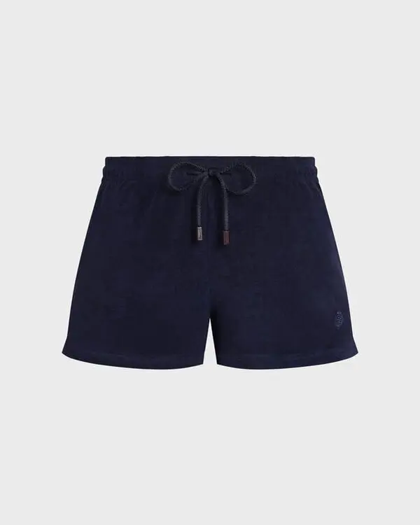 Vilebrequin Terry Swim Shorts - Blue