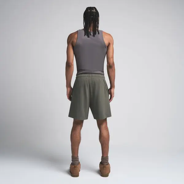 SKIMS Relaxed Jersey Lounge Short - Basil