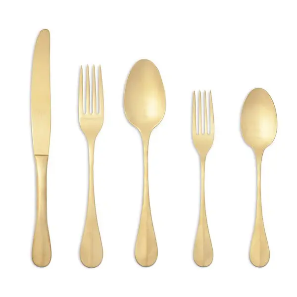 COSTA NOVA Nau Pvd 5 Piece Place Setting - Gold