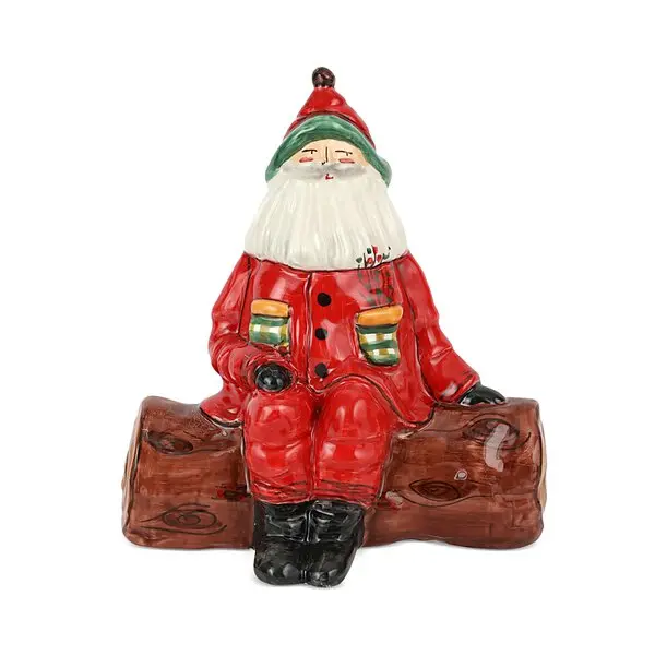 VIETRI Old St. Nick Figural Babbo Natale - Multi