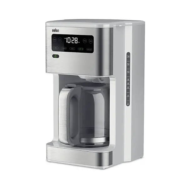 BRAUN Pureflavor 14 Cup Coffee Maker - White