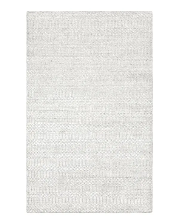 TIMELESS RUG DESIGNS Solid Sanam Area Rug, 10' X 14 - Ivory