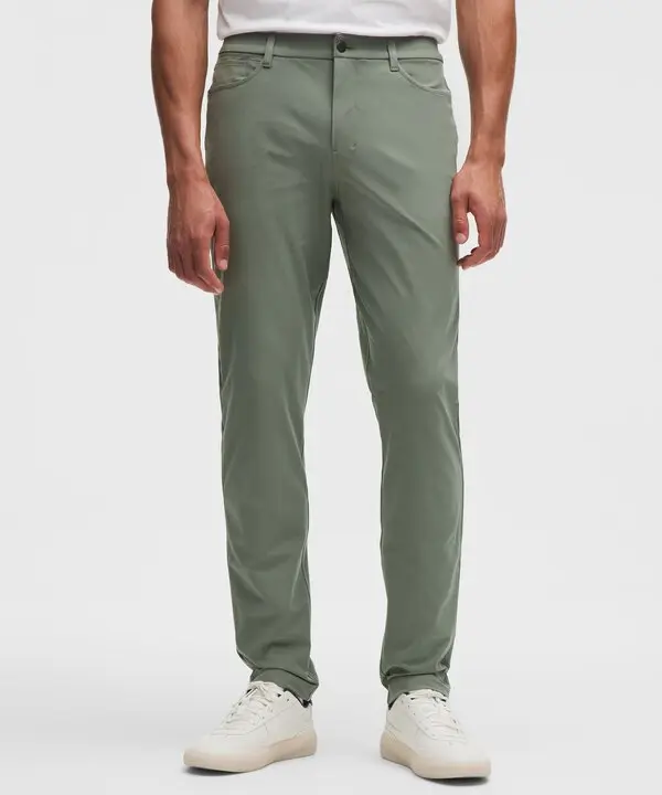 Lululemon Abc Classic-fit 5-pocket Pants - Willow Leaf