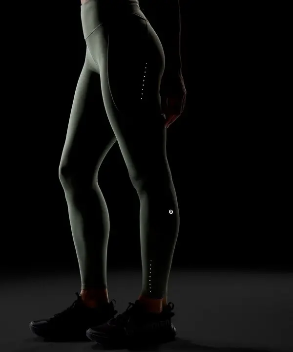 Lululemon Fast And Free High-rise Thermal Tight 28 - Willow Leaf