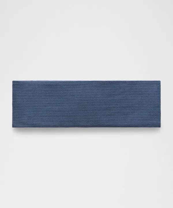 Lululemon License To Train Wide Headband - Blue Twill